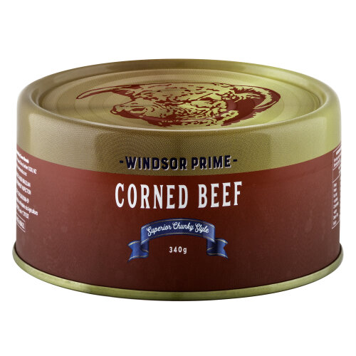 Corned Beef Superior Chunky 340g - Crown Brand